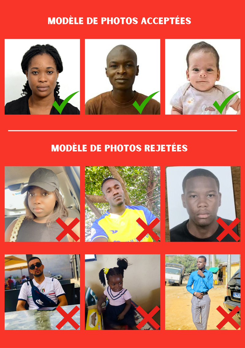 Instruction pour la photo - Immigrus